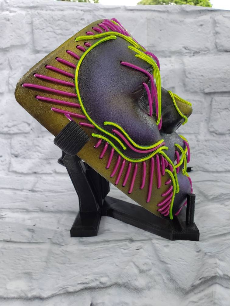 Custom Mask Display Stand 3D Printed Display Stand Battery | Etsy