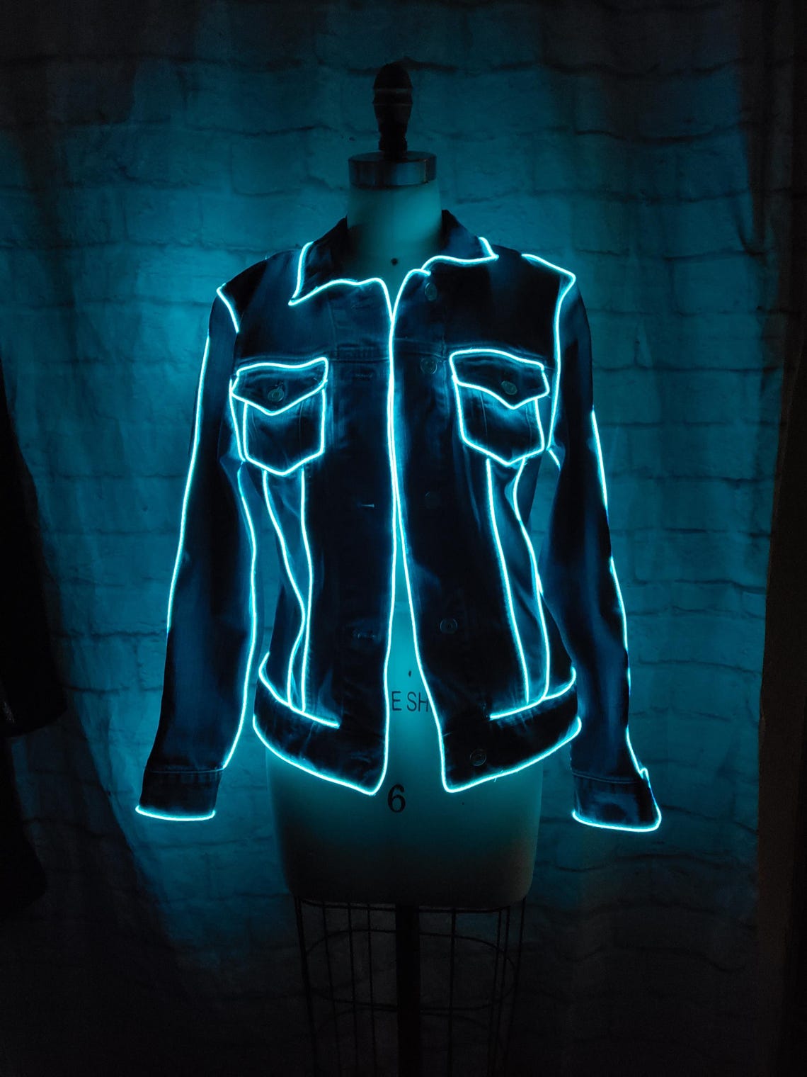 Custom Light up Apparel – Handmade EL Wire Glow Clothing | LED Festival ...