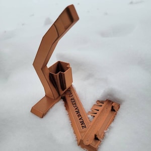 Custom Mask Display Stand ~ Printed Display Stand, Hand Designed, Mask ...