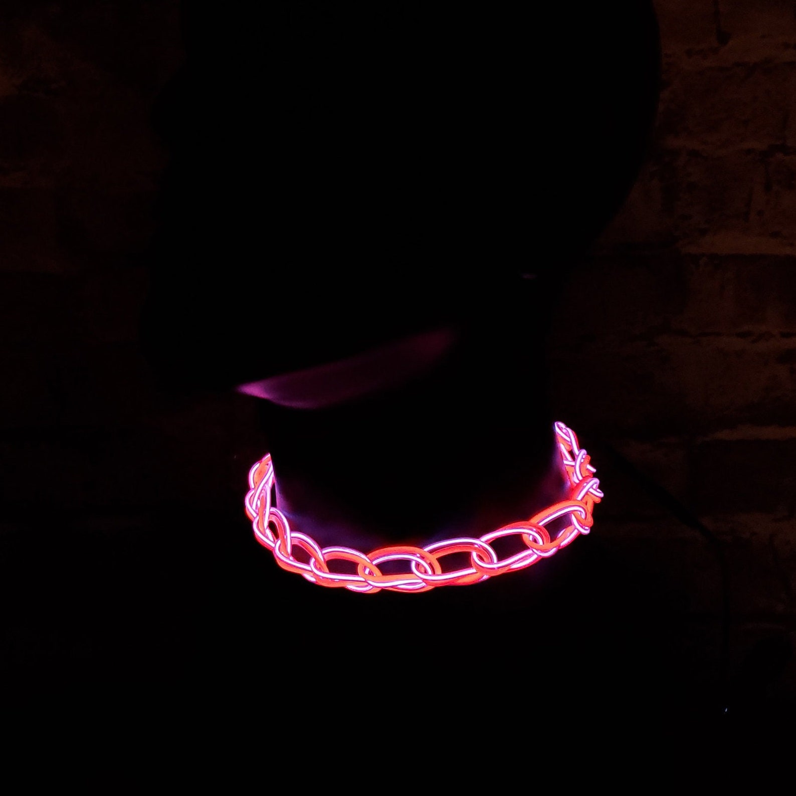 Light-up Glow Choker ™ handmade EL Wire - Etsy