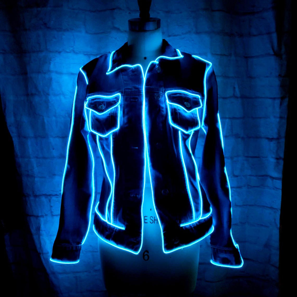 Custom Light up Apparel – Handmade EL Wire Glow Clothing | LED Festival ...
