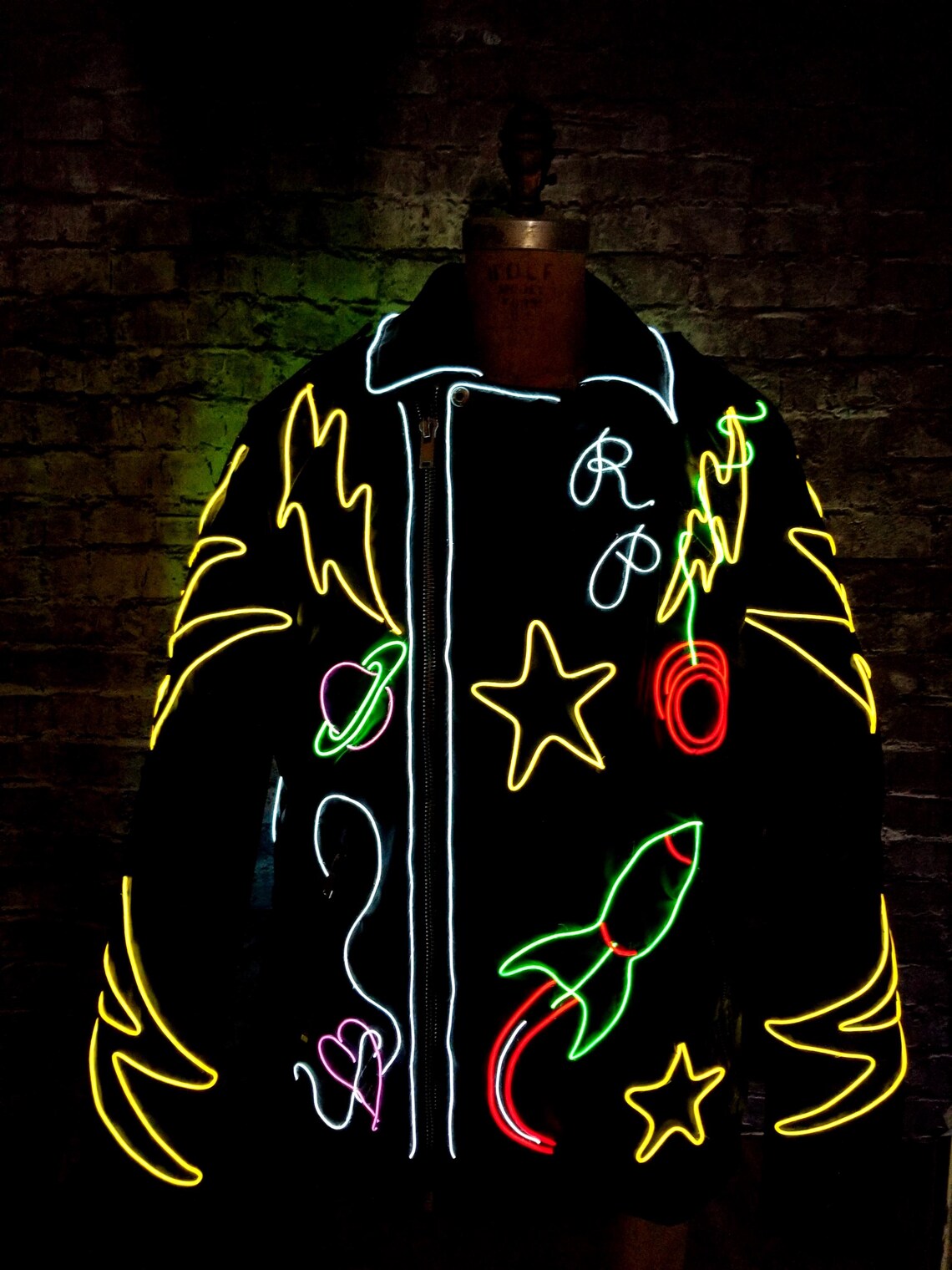Custom Light up Apparel – Handmade EL Wire Glow Clothing | LED Festival ...