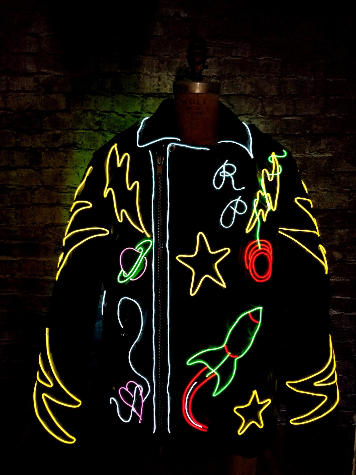 Custom Light up Apparel – Handmade EL Wire Glow Clothing | LED Festival ...
