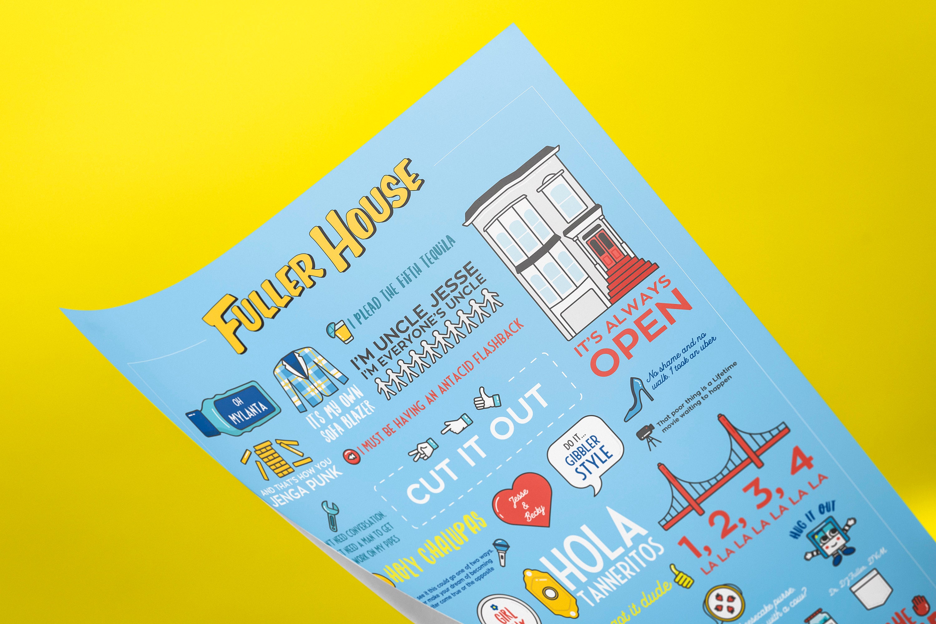 Fuller House Poster | Quotes & Catchphrases - Etsy