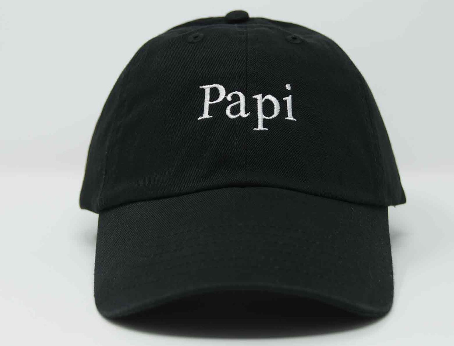 Papi Hat Embroidered Design Daddy Funny | Etsy