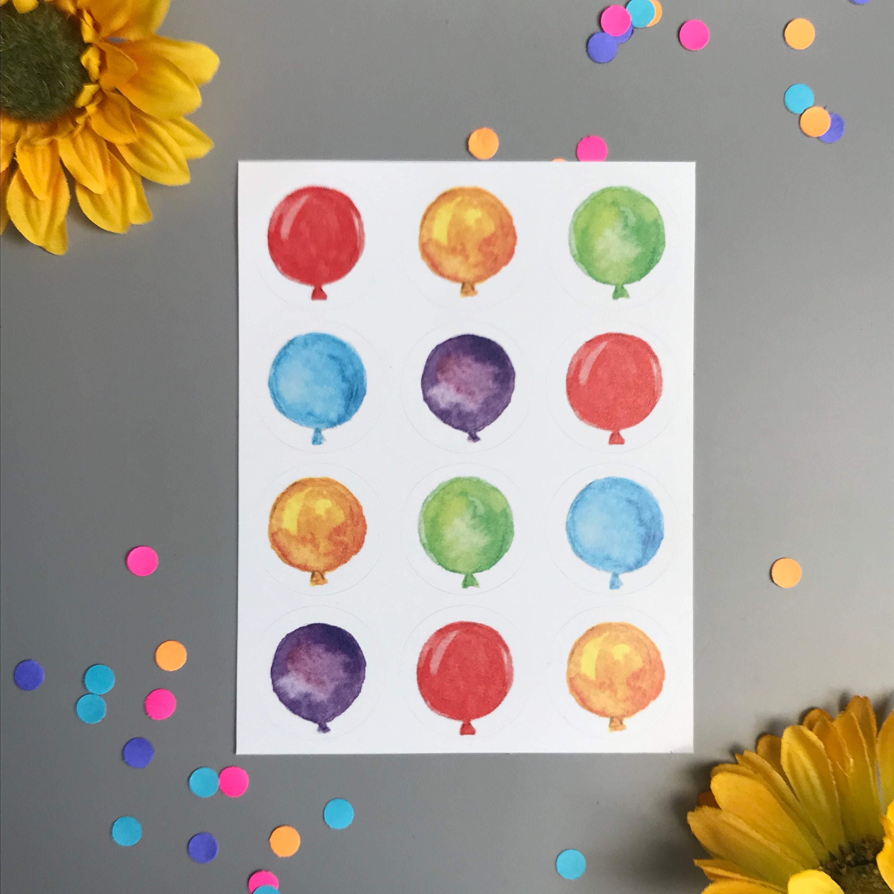 Celebrate! Eye Chart Card Set - Etsy