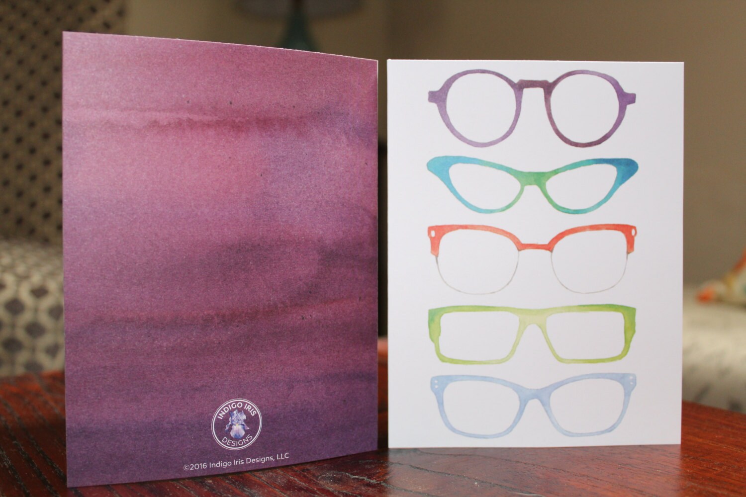 Eye Love Glasses Card Set - Etsy