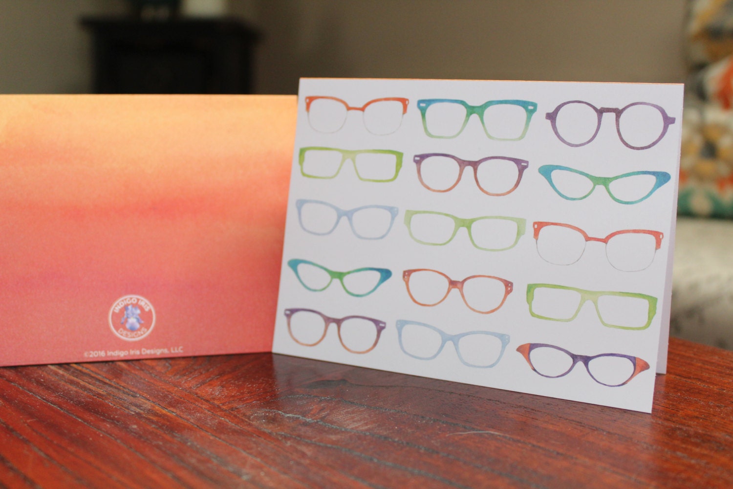 Eye Love Glasses Card Set - Etsy