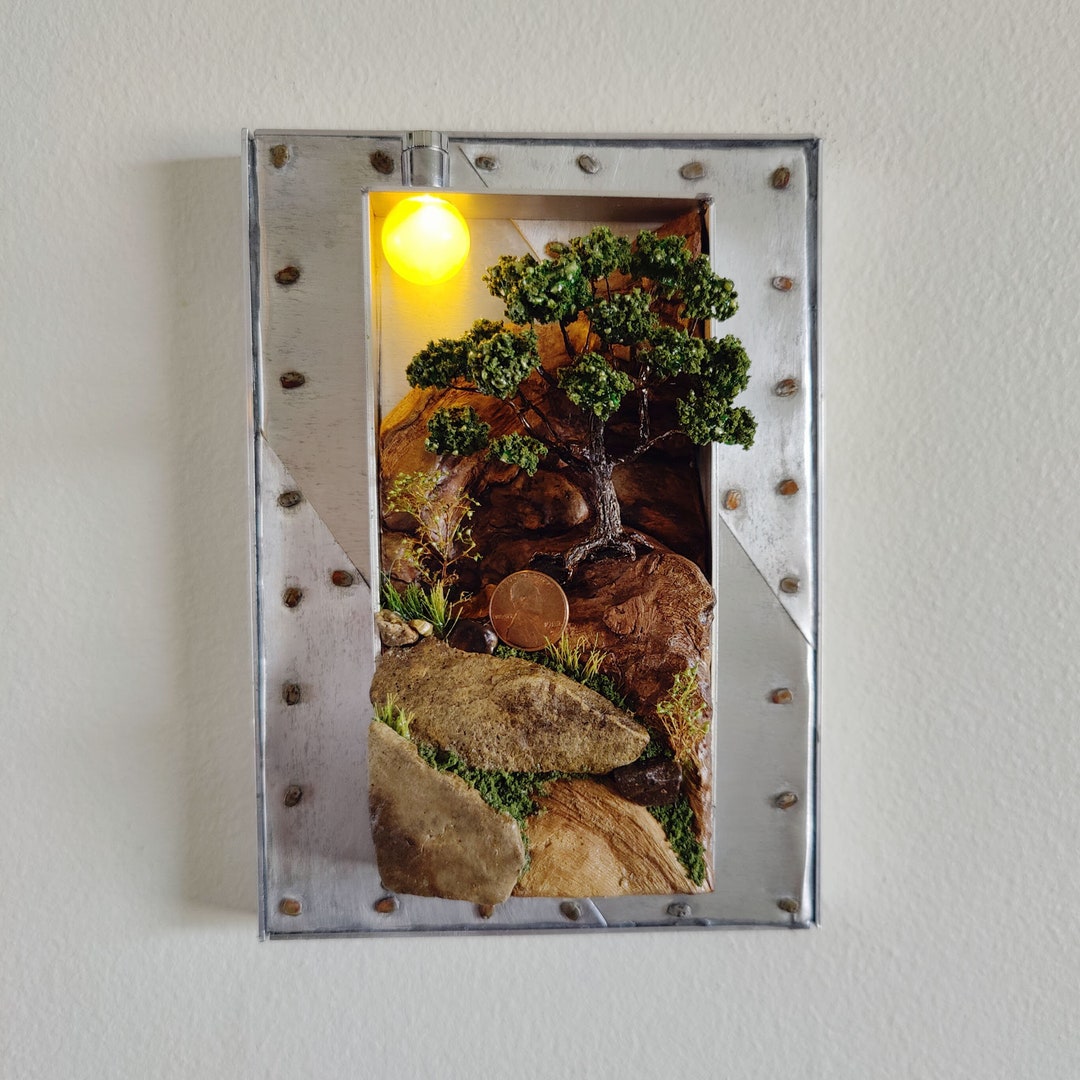 Rustic Nature Diorama Wall Decor - Etsy