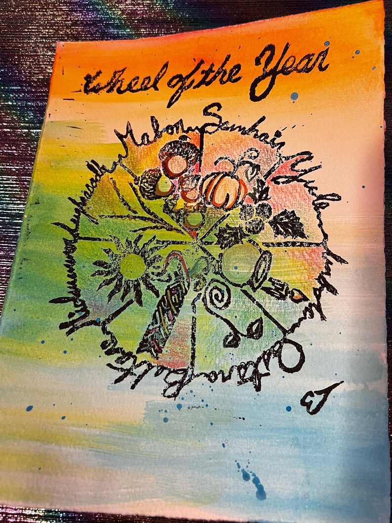 Wiccan Wheel of the Year - Etsy