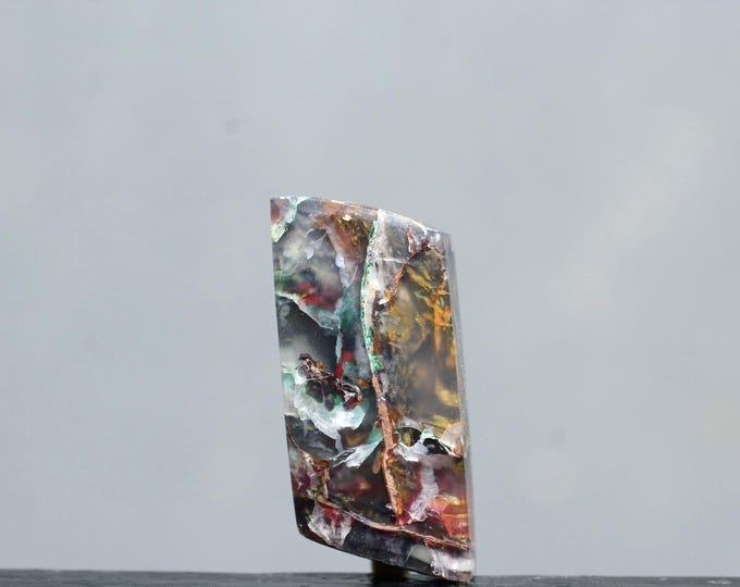 Chrysocolla Copper Quartz Gemstone, Indonesia Bacan Stone, Polished ...