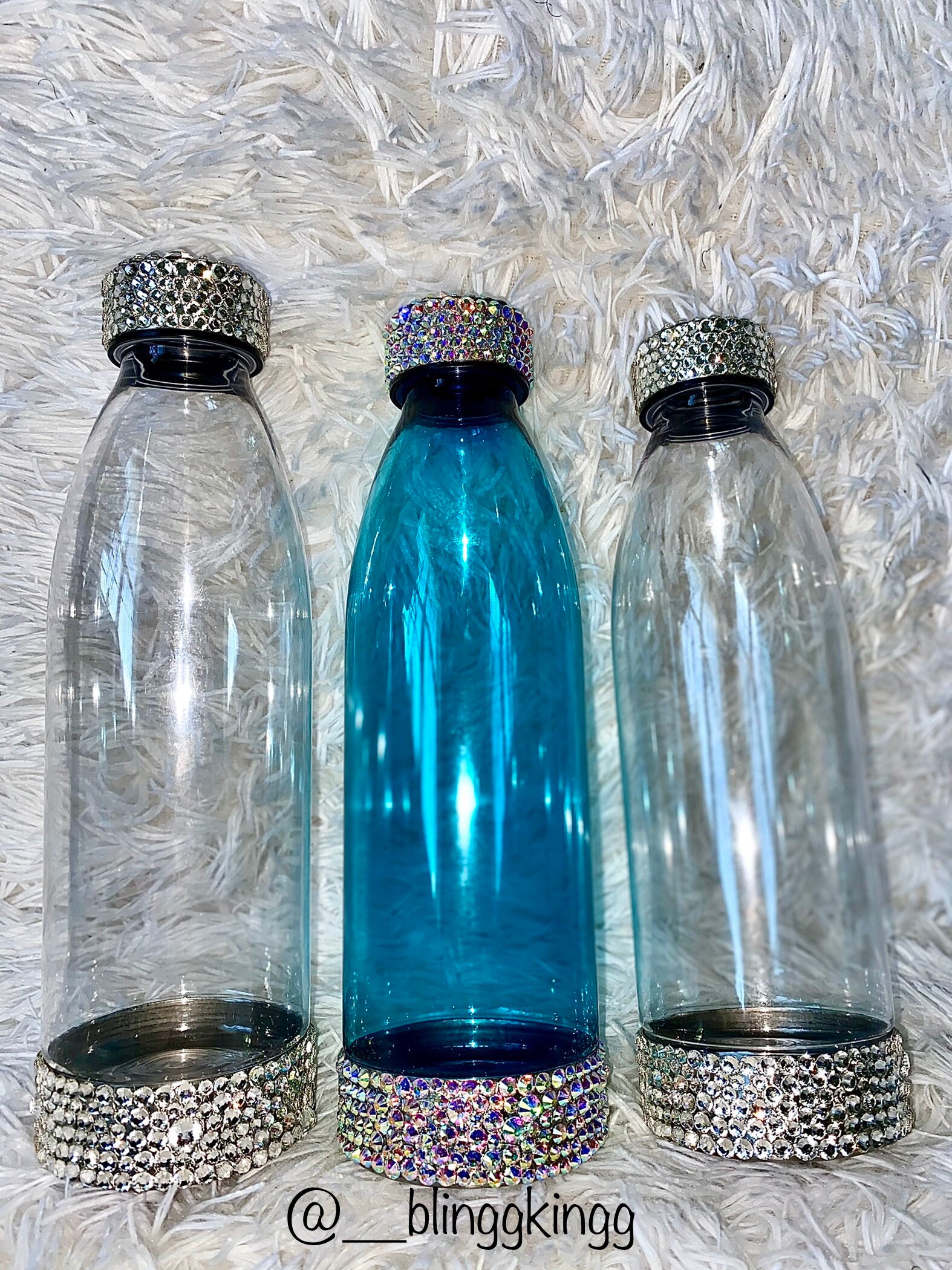 Bling Water Bottle - Etsy