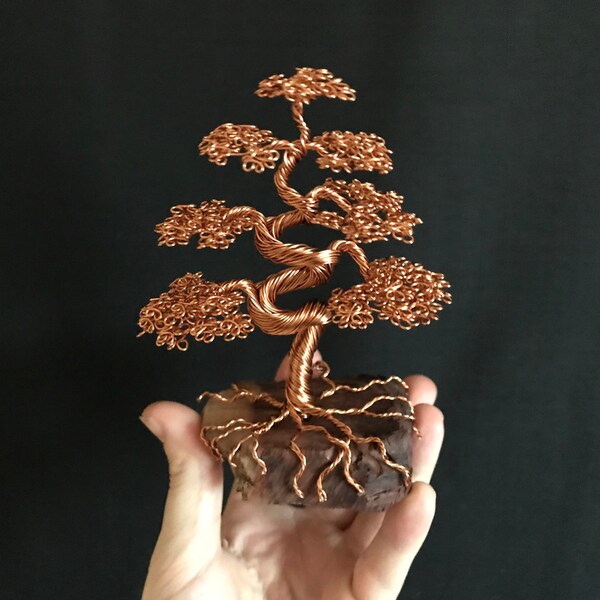 Wire Bonsai - Etsy