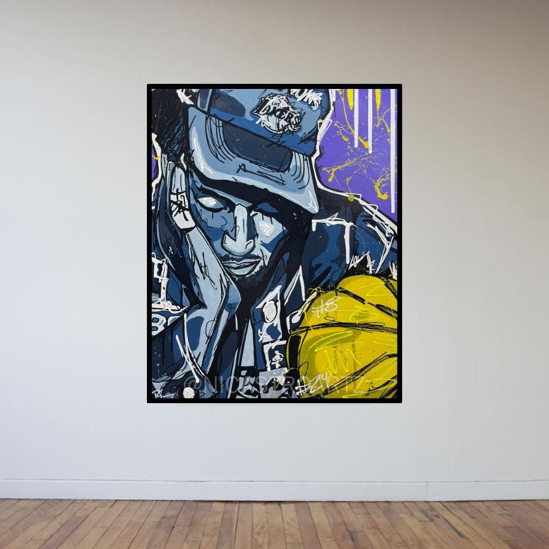 Kobe Trophy Drip downloadable Print 4x5 8x10 1216 16x20 24x30 - Etsy