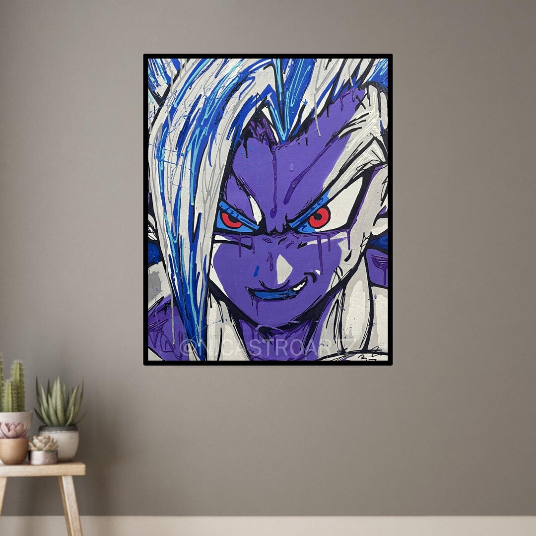 Beast Gohan Drip (print) - Etsy