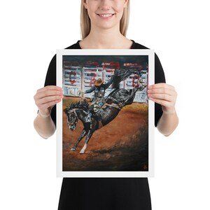 Stampede Framed Print - Etsy