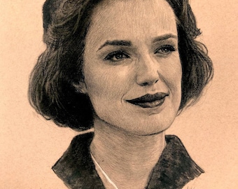 Agents of Shield Fitzsimmons Print, marvel, Digital Pencil Sketch Leo ...