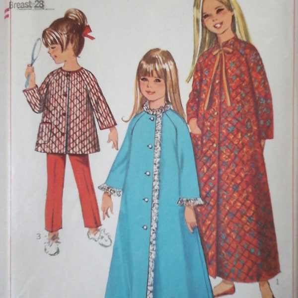 Girls Robe Pattern - Etsy