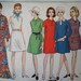 70s Simplicity 8235 Front Wrap Dresses Pattern, Size 10, Bust 32.5 ...