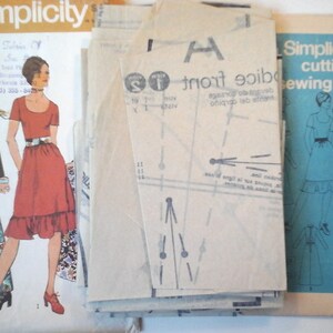 Vintage Simplicity 9602 Maxi or Midi Evening Dress Pattern, Size 8 ...