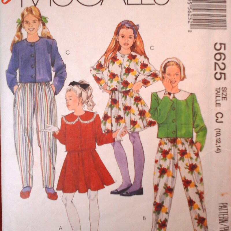Girls Sewing Pattern - Etsy
