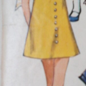 Simplicity 8720 Girls Easy Dress With Collar Variations Pattern, Size ...