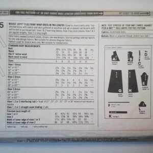 70s Simplicity 8235 Front Wrap Dresses Pattern, Size 10, Bust 32.5 ...