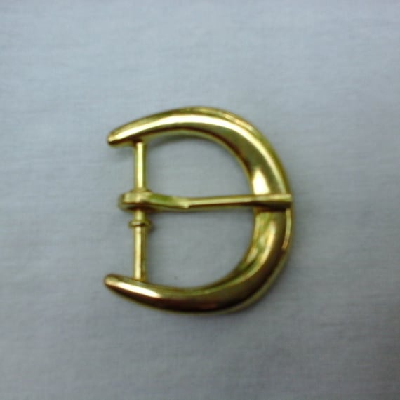 Vintage Belt.buckle Round Brass 1 Inch BELT BUCKLE - Etsy