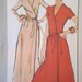 70s Simplicity 8235 Front Wrap Dresses Pattern, Size 10, Bust 32.5 ...