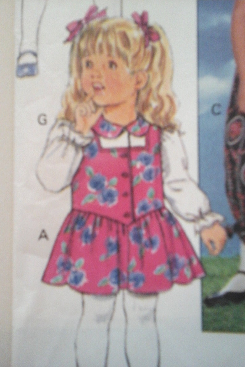 Butterick 5583 Childrens and Girls Jumpsuit or Romper Pattern, Sizes 4 ...