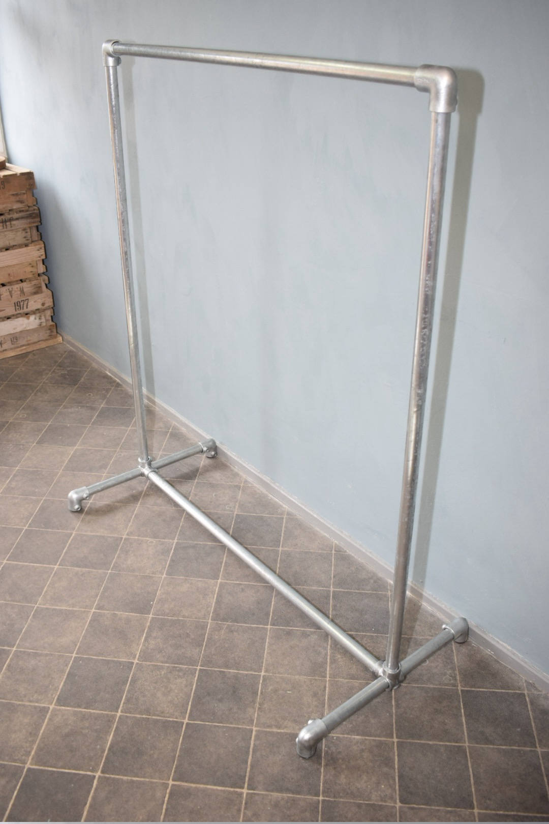 Urban Industrial Freestanding Clothes Rail Display Shop - Etsy UK