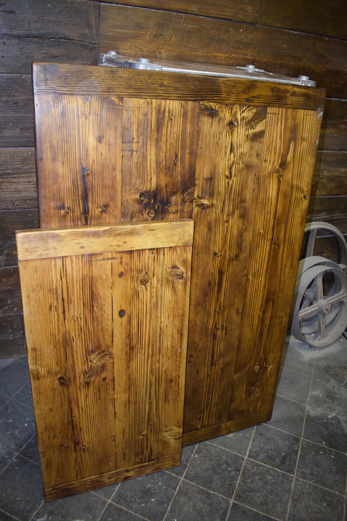 Desktop 2 Boards Deep 43cm Reclaimed Scaffold Board - Etsy UK