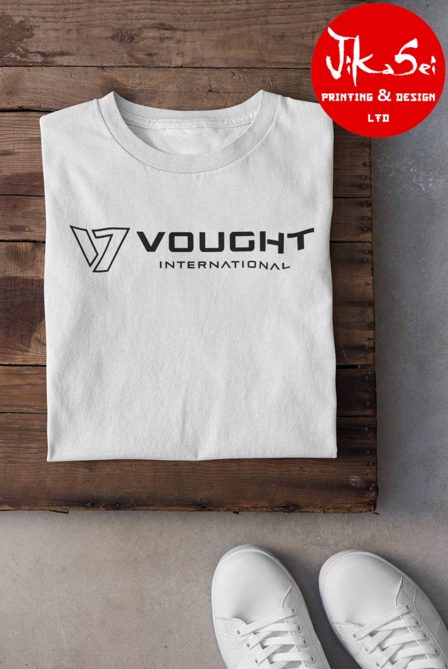 Vought International Logo T-shirt - Etsy Australia