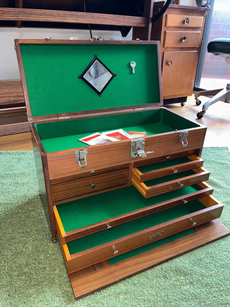 PHENOMENAL Vintage Gerstner Sewing Chest With Original Documents - Etsy