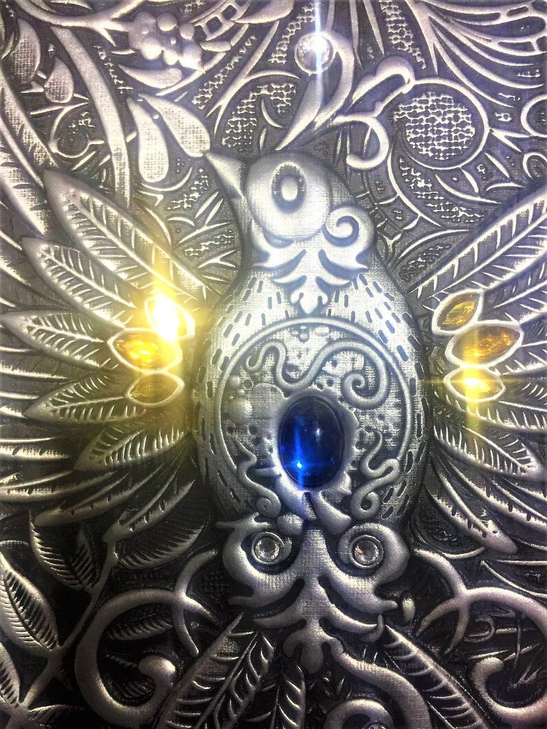 The Phoenix / Kaha Bird Book of Shadows - Etsy