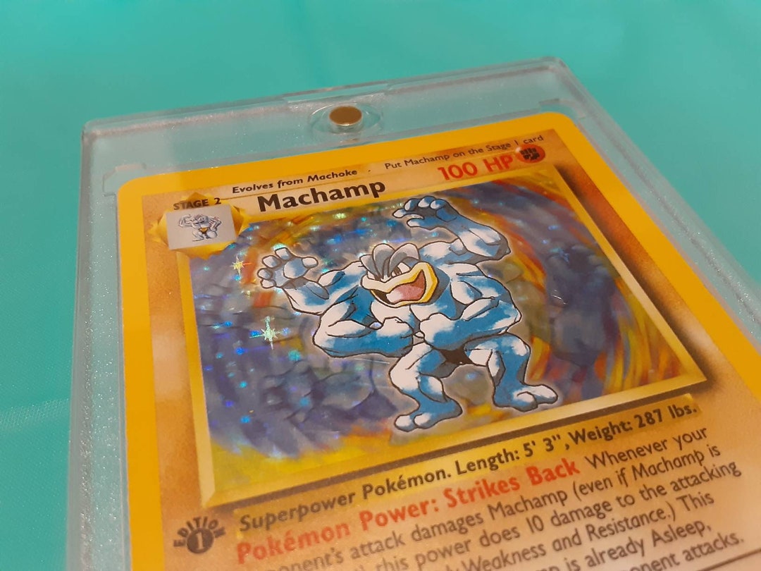 Machamp 8/102 [holographic] Pokemon Card - Etsy