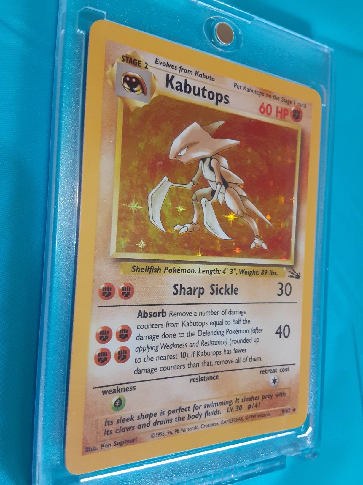 Kabutops Pokemon Card