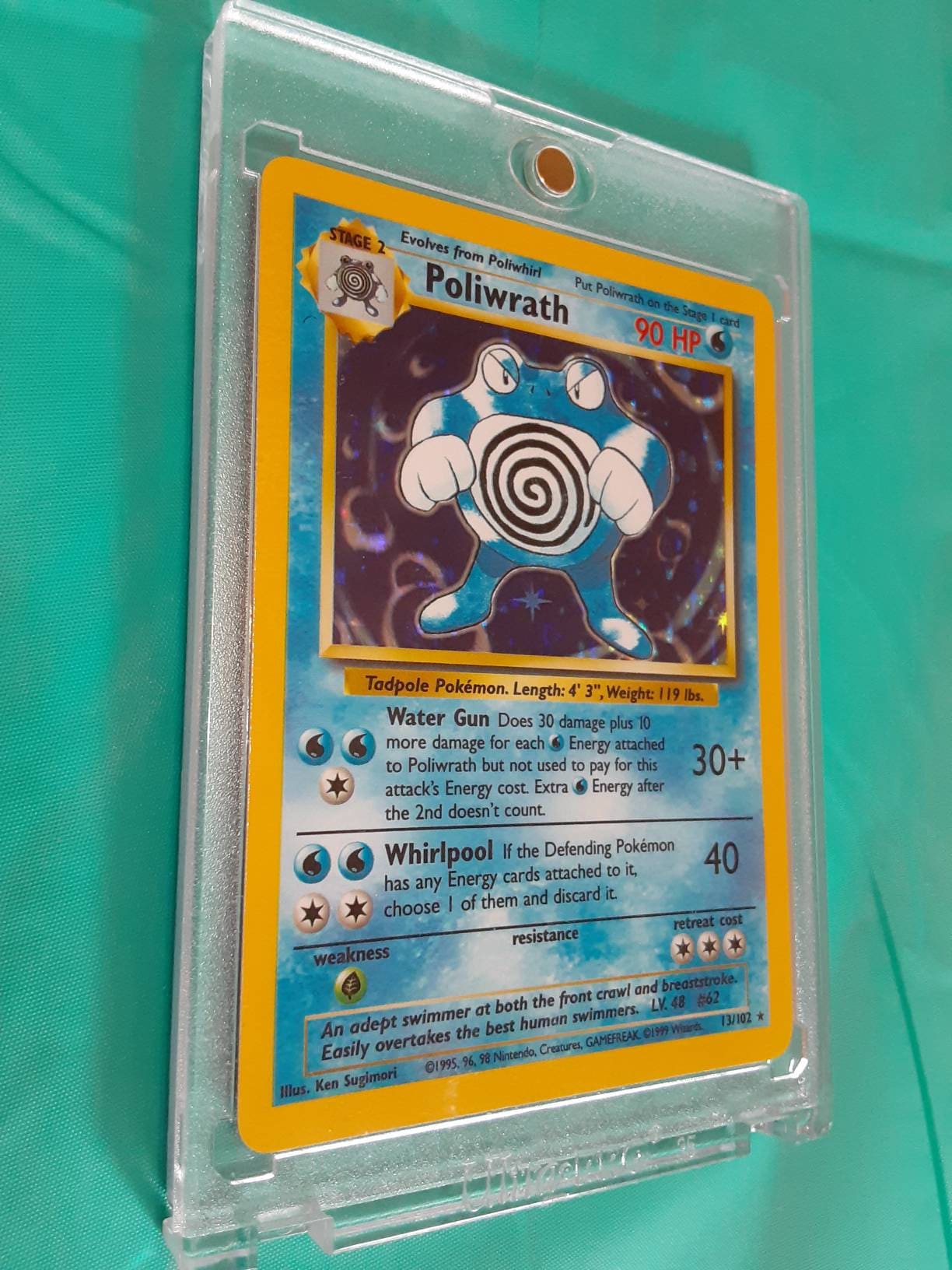 Poliwrath Pokemon Card