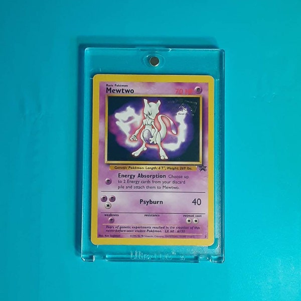 Original Mewtwo Card - Etsy