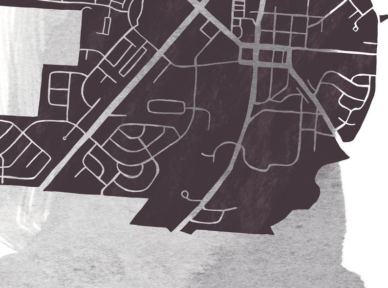 Sunbury, Ohio-neighborhood Map - Etsy