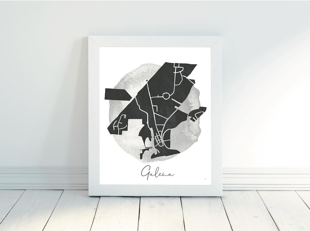 Galena, Ohio-neighborhood Map - Etsy