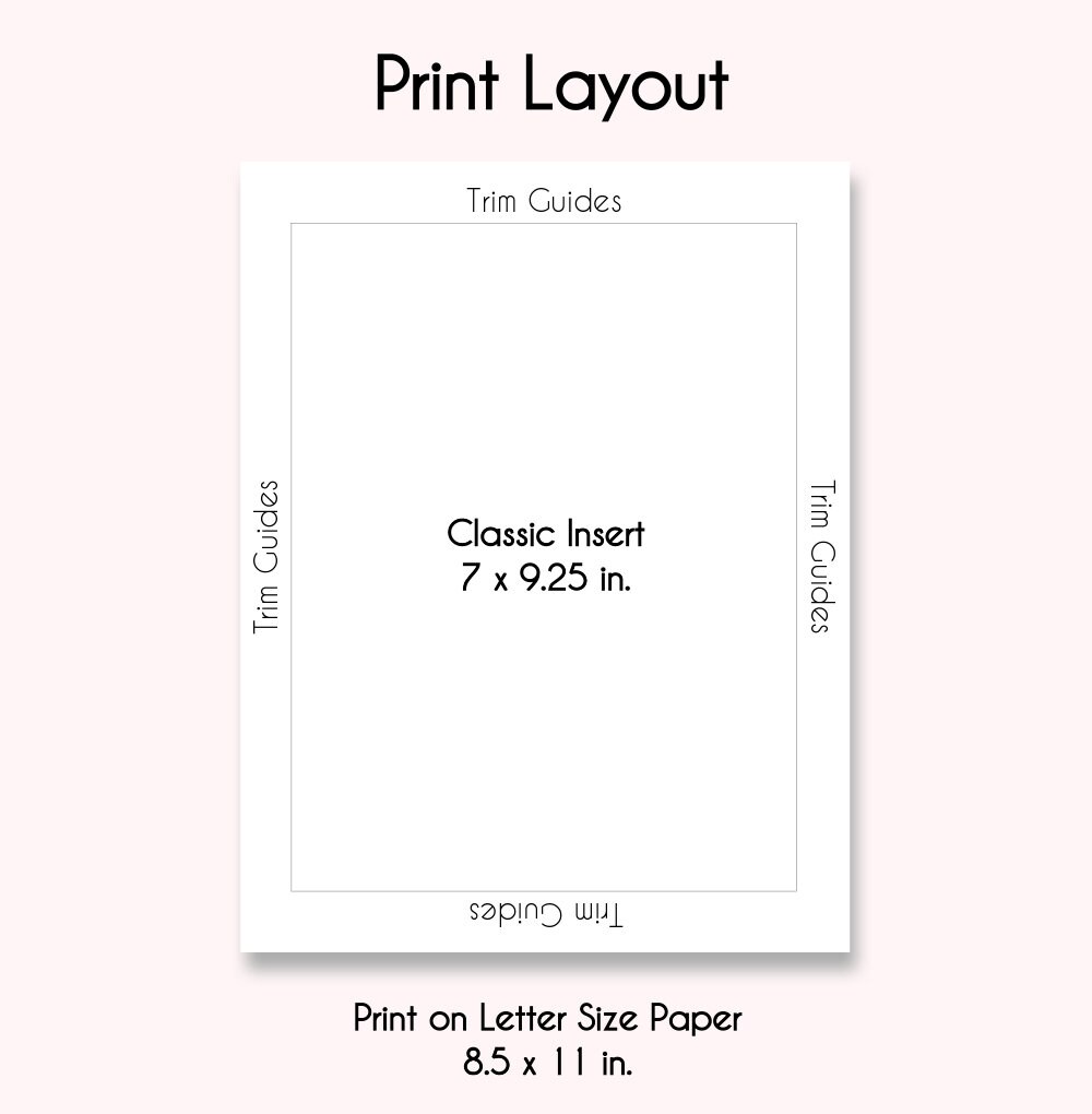Happy Planner Inserts, Mail Theme Organizer Bundle (digital Download ...