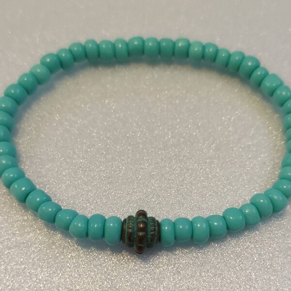 Mint Green Bracelet - Etsy