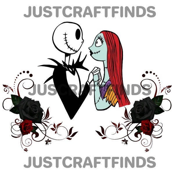 Jack and Sally Plates - Etsy