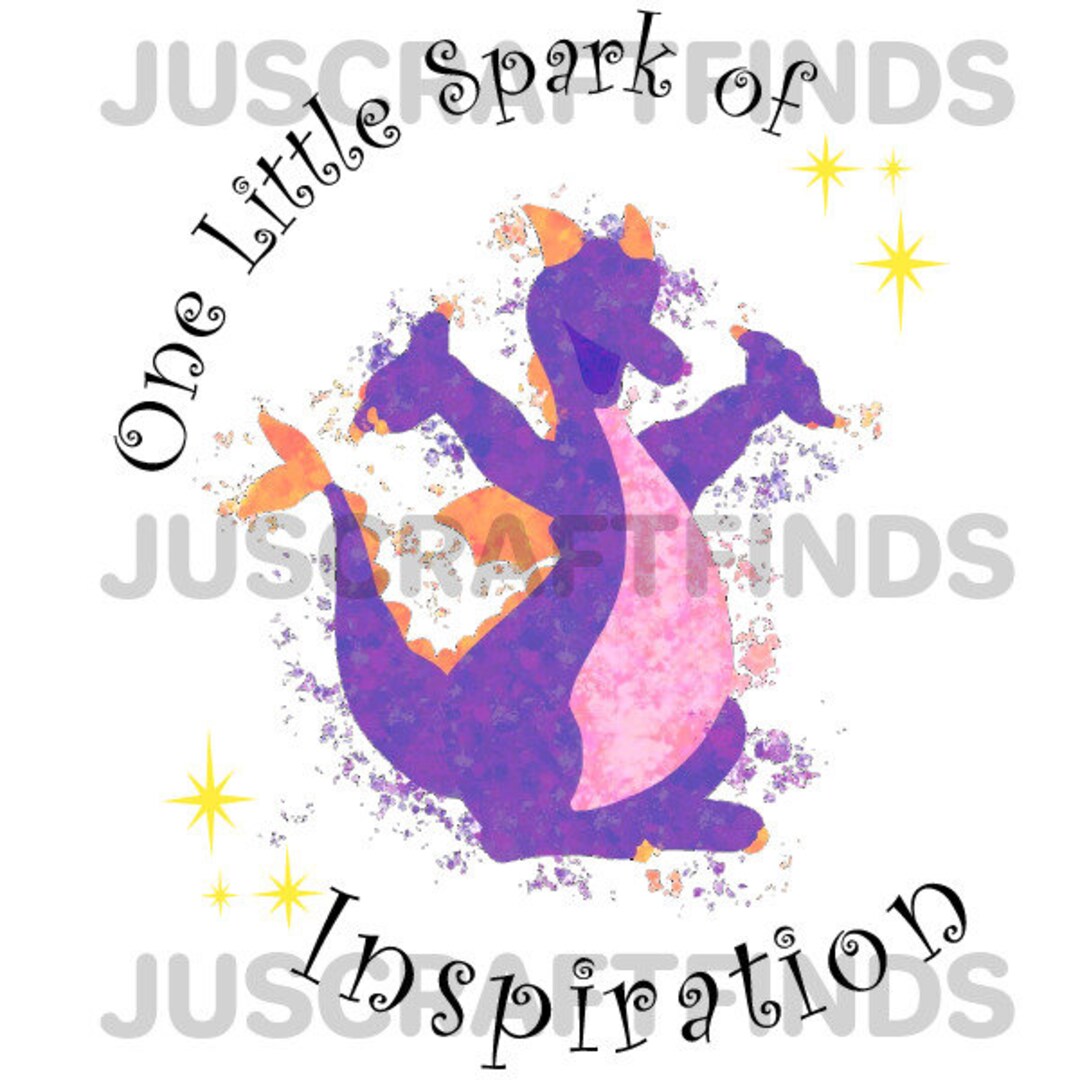 One Little Spark | Figment | PNG Digital Download | Inspiration - Etsy