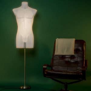 Mannequin Floor Lamp Male - Etsy