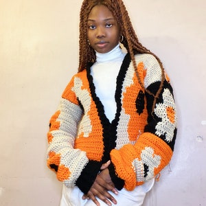 Fleur Cardigan + Top Crochet Pattern by Kim.krochets - Etsy