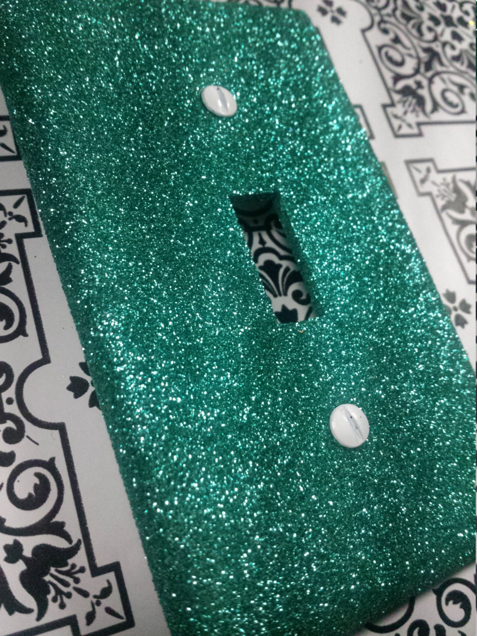 Sparkly Turquoise Teal Green Blue Jade Glitter / Bling Light | Etsy