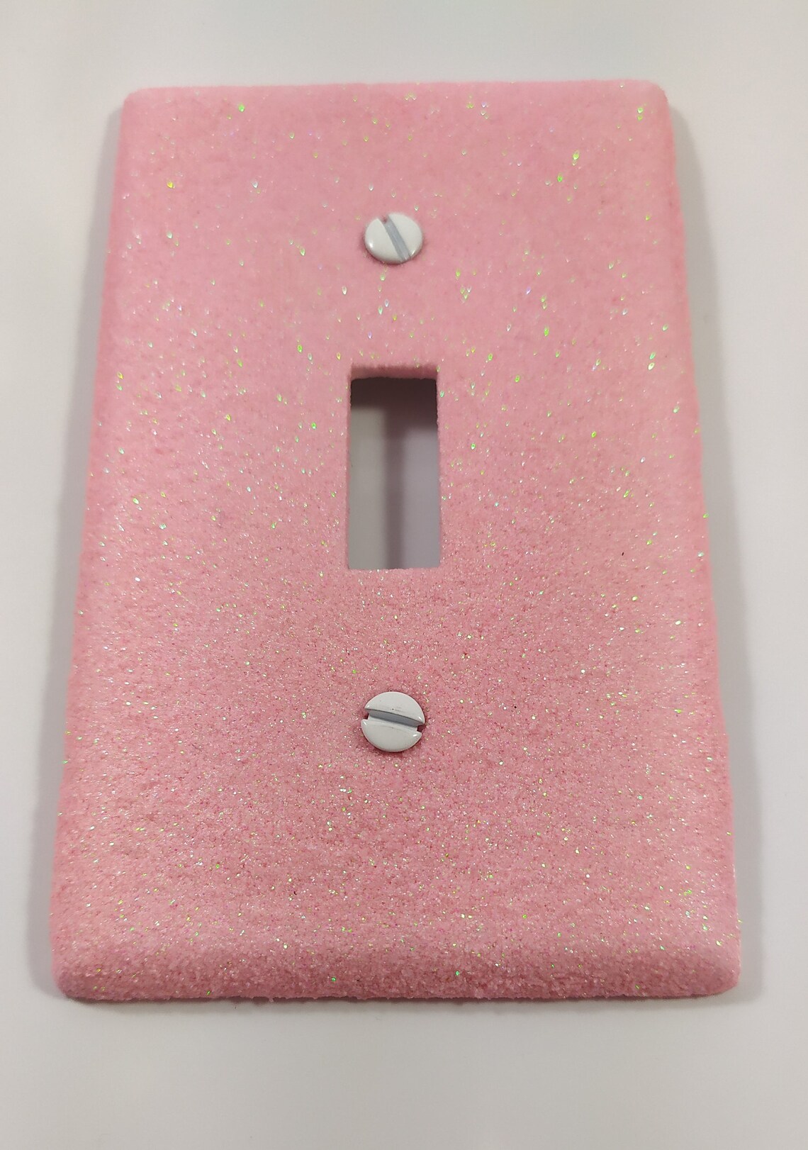 Light Pink Iridescent Glitter Sparkle Bling Light Switch | Etsy