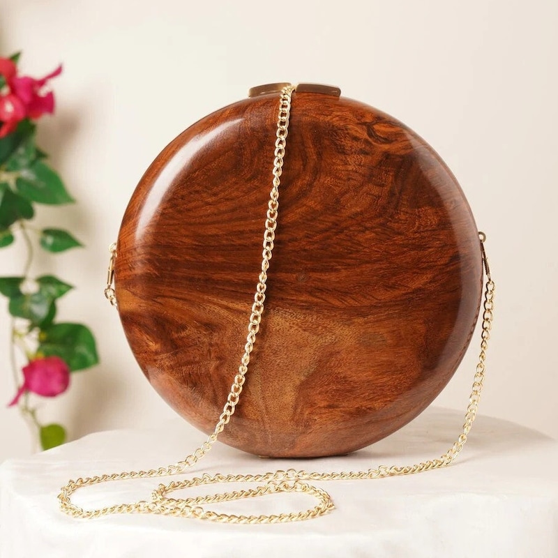 Wood Clutch - Etsy